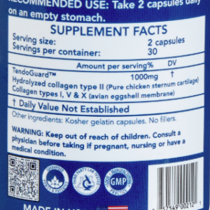 TendoGuard Joint Support Supplement