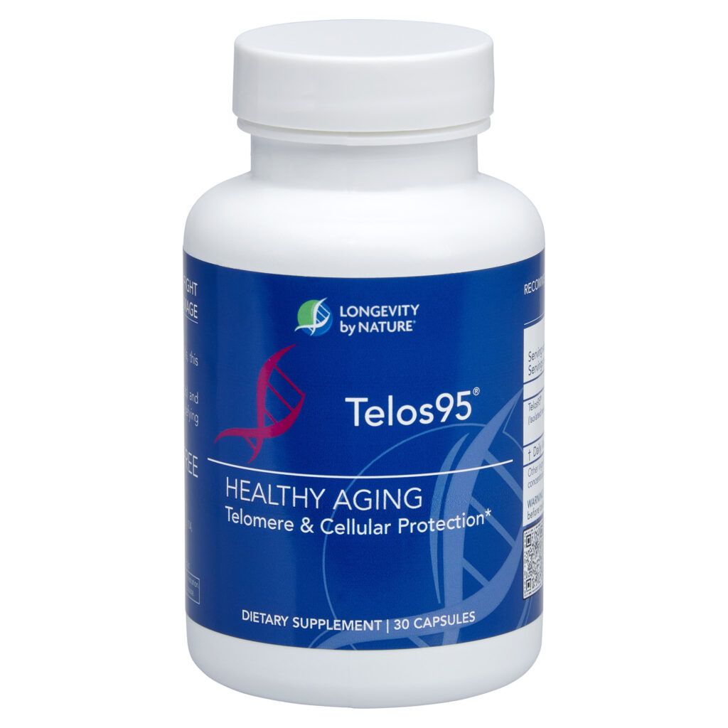 Telos95: Telomere Lengthening Anti-Aging Supplement
