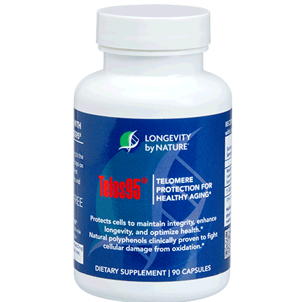 Telos95: Telomere Lengthening Anti-Aging Supplement